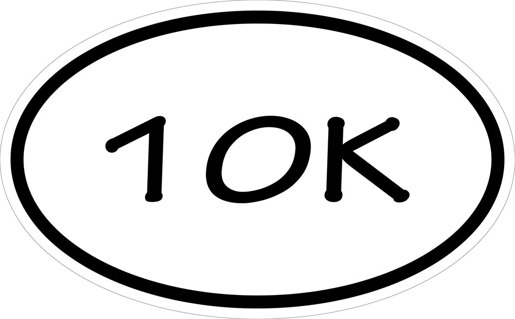 "10K" Decal – Vinyl Designs Store