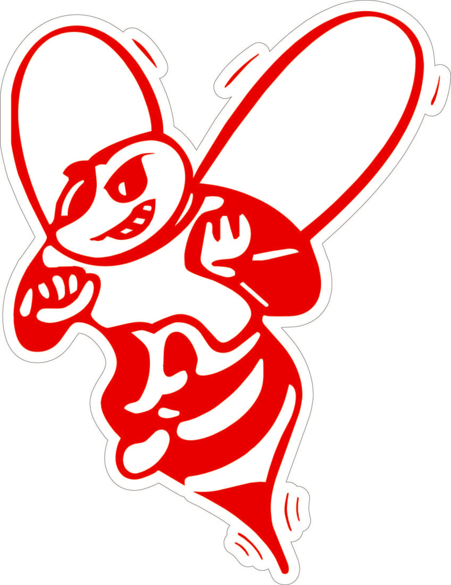 Red Bee Decal – Vinyl Designs Store